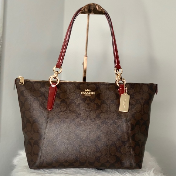 Coach | Bags | Coach Signature Canvas Ava Tote | Poshmark